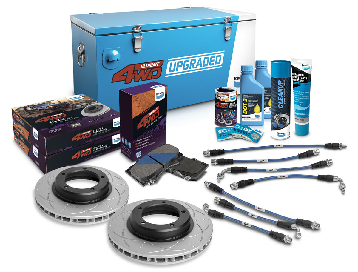 Front 2" Brake Upgrade Kit to suit Toyota Land Cruiser FZJ105 1998-2002 ...