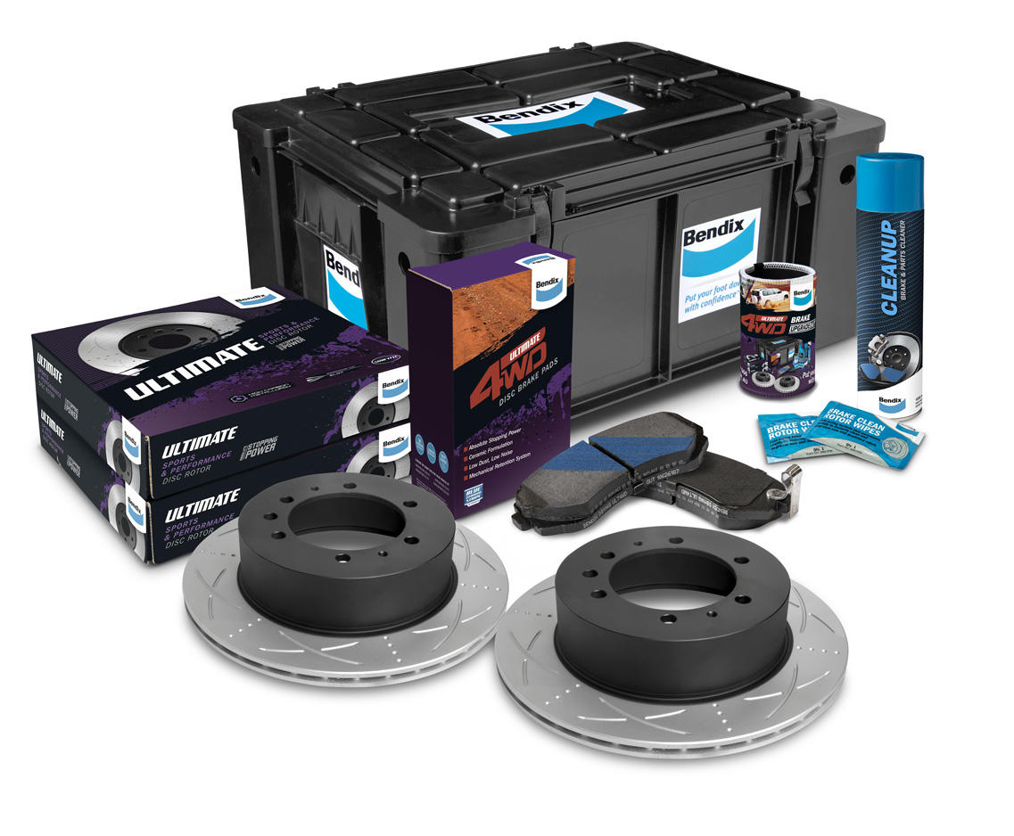 Rear Brake Upgrade Kit to suit Nissan Patrol GU/Y61 1998-2016