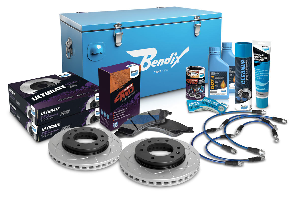 Front 4" Lift Brake Upgrade Kit to suit Ford Ranger PX I - PX III ...