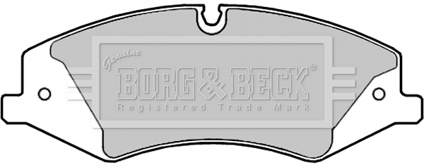 CAPSautomotive Brake Pad Set for Land_Rover LR051626 LR032063 LR026221 ...