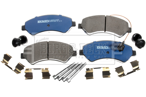CAPSautomotive Brake Pad Set for Fiat_Psa 77364318 77364161 77364015 ...