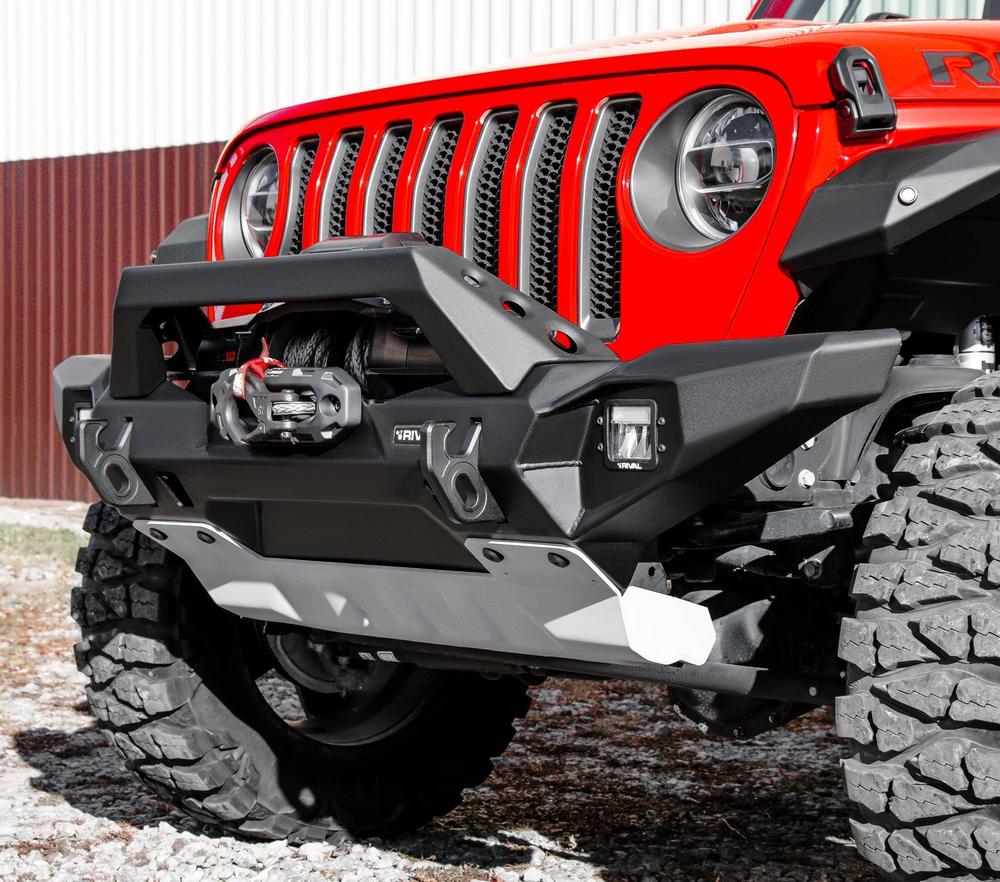 Rival Aluminium Front Bumper to suit Jeep Wrangler JL, JK Gladiator
