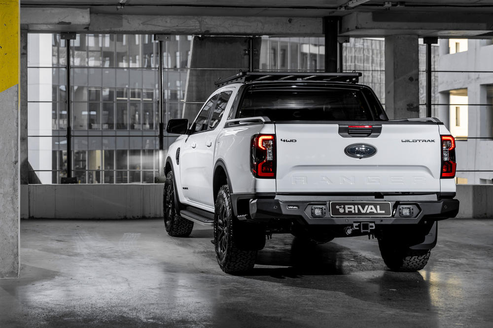 Rival Aluminium Rear Bumper to suit Ford Ranger PY 2022-on