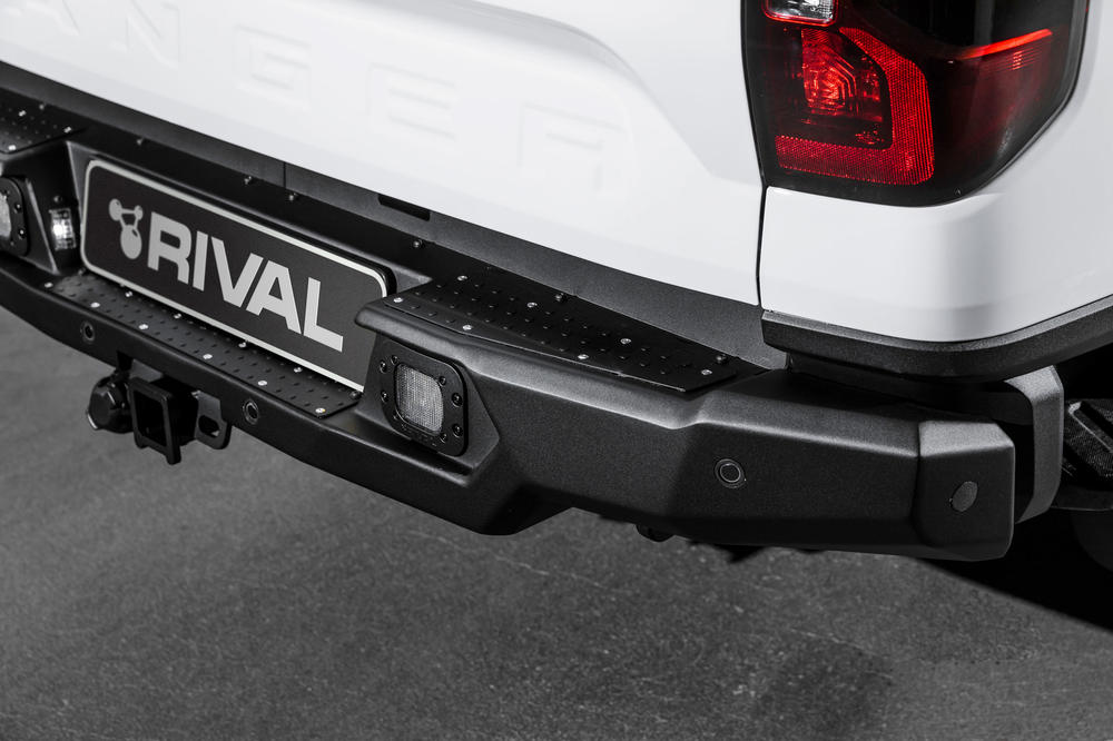 Rival Aluminium Rear Bumper to suit Ford Ranger PY 2022-on