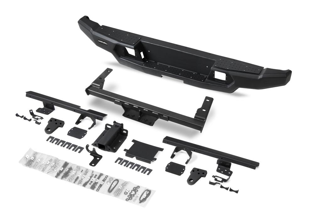 Rival Aluminium Rear Bumper to suit Ford Ranger PY 2022-on