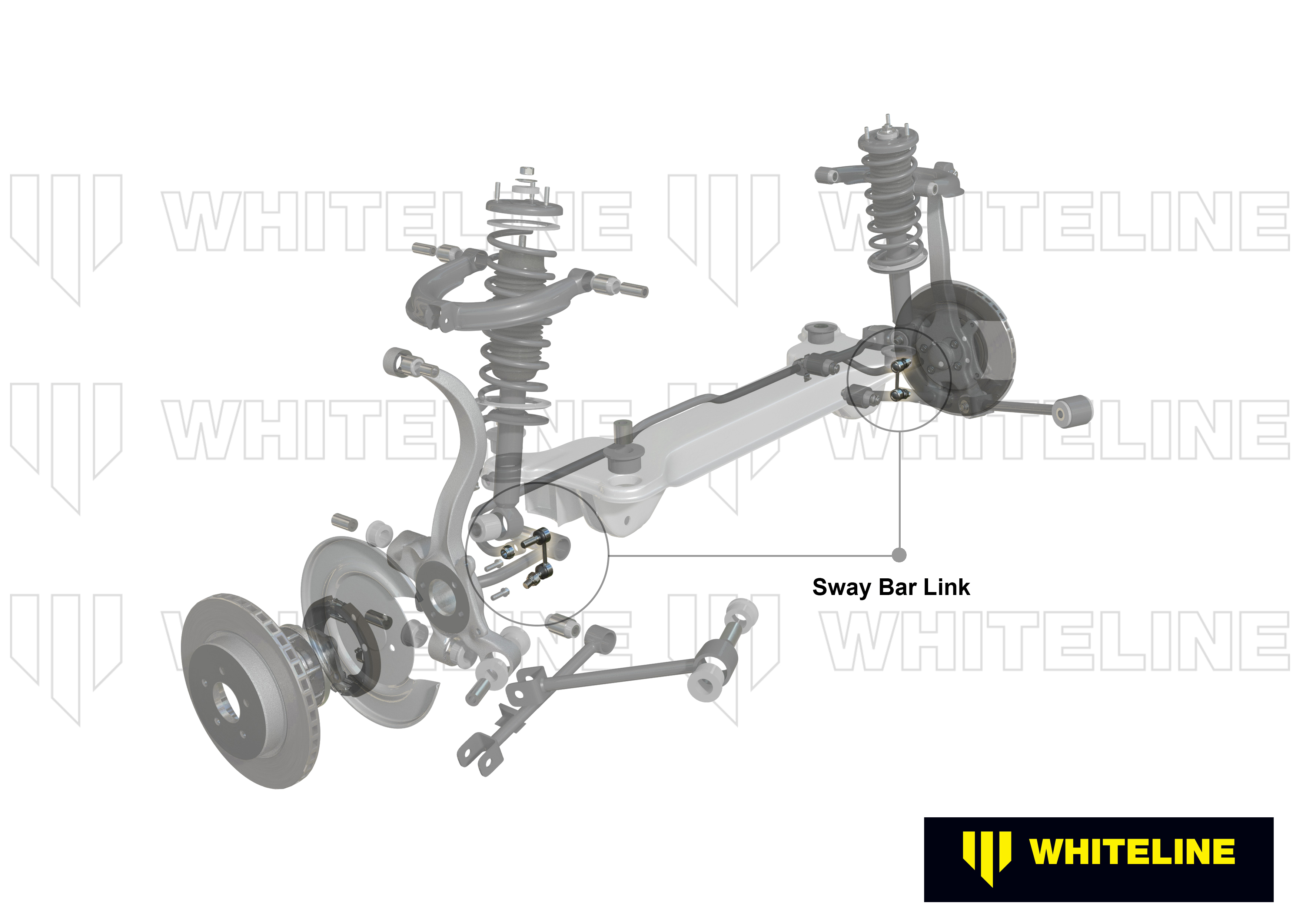 Rear Adjustable Sway Bar Link to Suit Nissan GT-R R35