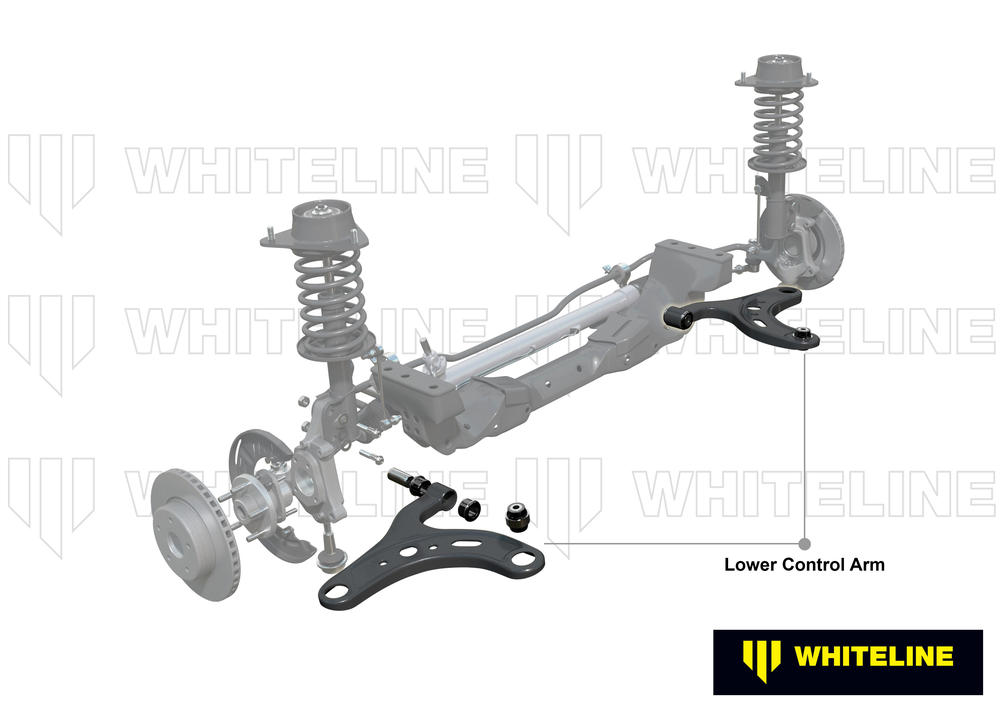 Front Control Arm Lower - Arm Assembly Performance Caster Correction to ...