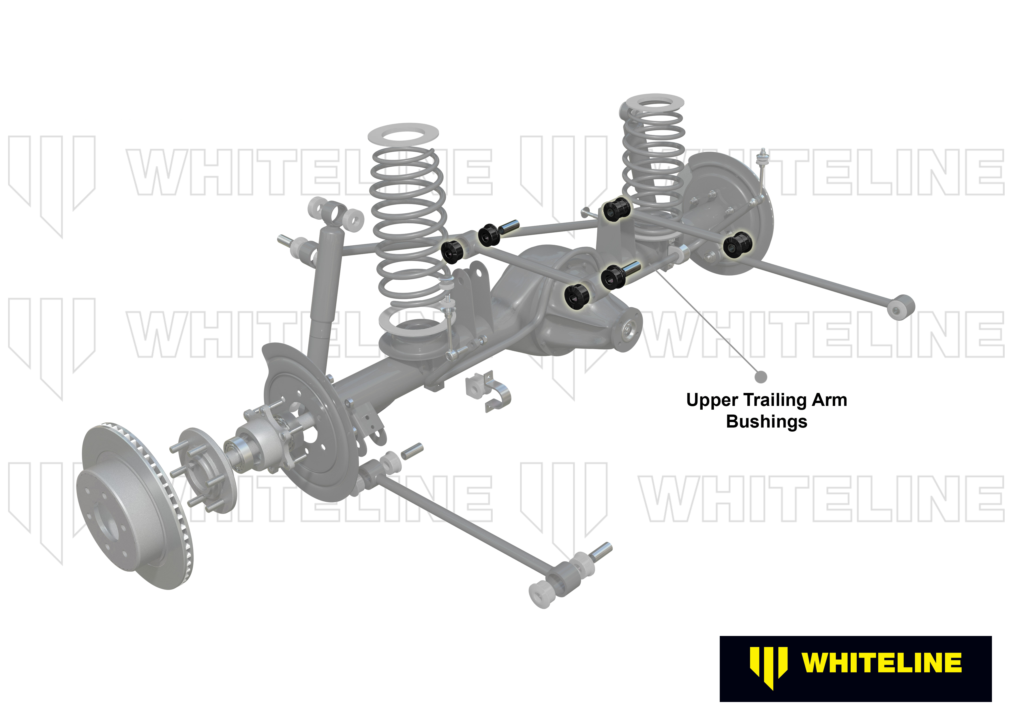 Rear Trailing Arm Upper Bushing Kit to Suit Volvo 240 and 260
