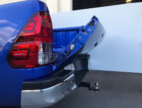 Genuine Toyota HILUX 2015 Onwards Ezi Down Tailgate Damper ED0050 for ...